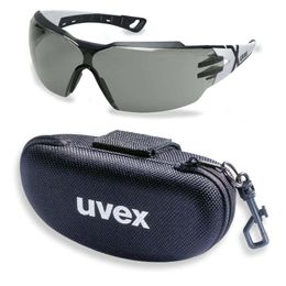 Uvex Schutzbrille pheos cx2 9198237 im Set inkl. Brillenetui