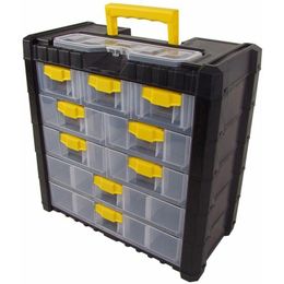 Prosperplast - Schubladen-Organizer Sichtlagerkasten Werkzeugzubehör Utensilienbox Aufbewahrung