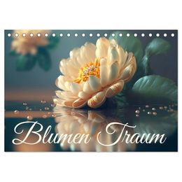 Calvendo Wandkalender Blumen Traum (Tischkalender 2025 DIN A5 quer)