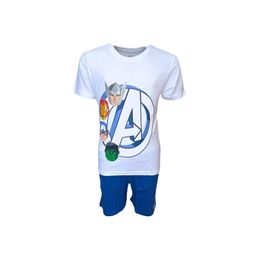 The AVENGERS Schlafanzug (2 tlg) Jungen Pyjama kurz