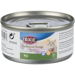 Trixie Flüssig Snack für Katzen, 80 g, mit Huhn und Lachs