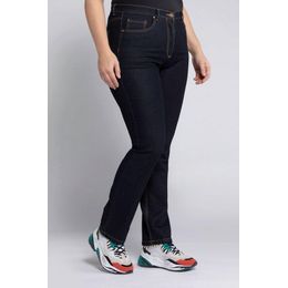 Ulla Popken Funktionshose Jeans Mandy gerades Bein Stretch 5-Pocket-Form