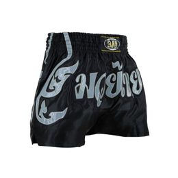 BAY-Sports Sporthose Thaiboxhose Thaiboxen Hose Shorts Muay Thai Kick (1-tlg) Kixkboxen