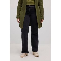 Ulla Popken Regular-fit-Jeans Jeans Mary gerade 5-Pocket-Form Biobaumwolle