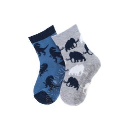 Sterntaler® ABS-Socken Fliesen Flitzer AIR Mammut + Dino