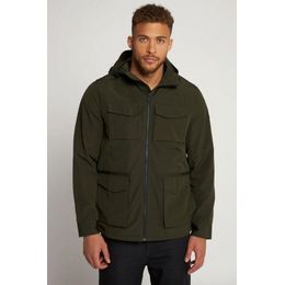 JP1880 Funktionsjacke Fieldjacket Ripstop Kapuze viele Taschen