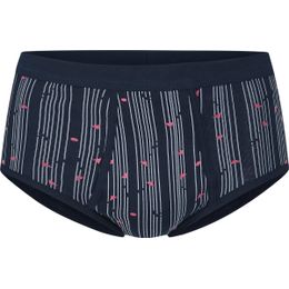 Herren Slip marine-bedruckt, Gr&ouml;&szlig;e 8