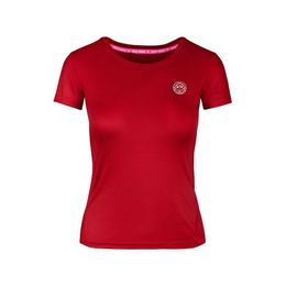BIDI BADU Tennisshirt Calla Funktionsshirt für Mädchen in rot