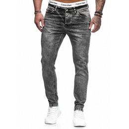 Code47 Slim-fit-Jeans Herren Designer Chino Jeans Hose Basic Stretch Jeanshose Slim Fit