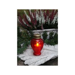 STAR TRADING Display led - Memorial Candle 15 cm, flackernd