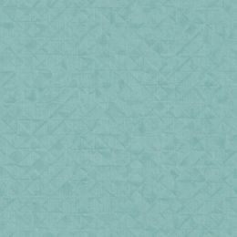 A.S. Création Uni Tapete geometrische Muster dezent | Schlafzimmer und Wohnzimmer Vliestapete schlicht kariert | Einfarbige Vlies Mustertapete in Türkis Blau