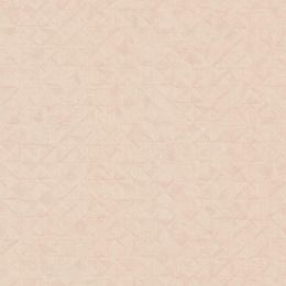 A.S. Création Altrosa Tapete einfarbig | Vlies Mustertapete geometrisch ideal für Schlafzimmer und Mädchenzimmer | Moderne Vliestapete dezent kariert in Rosa