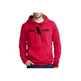 Blondie & Brownie Blondie & Brownie Hoodie Herren A Team Logo Print Van Bus Murdock Hannibal Serie mit Kapuze