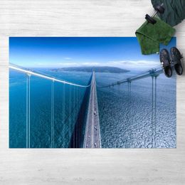 MICASIA Vinyl-Teppich - Brücke zur Insel - Querformat 2:3 Größe HxB: 40cm x 60cm
