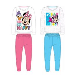 Disney Pyjama Minnie Maus Freunde Kinder Schlafanzug Bilder Baumwolle Langarm