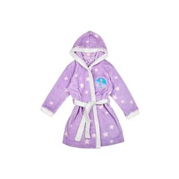Disney Kinderbademantel Die Eiskönigin Bademantel mit Kapuze aus warmen und weichen Fleece