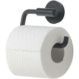 Tiger - Urban Toilettenpapierhalter schwenkbar, Farbe Schwarz, mit austauschbaren Dekor-Ringen zur individuellen Gestaltung