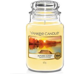 623g - Autumn Sunset - Housewarmer Duftkerze großes Glas - yankee candle