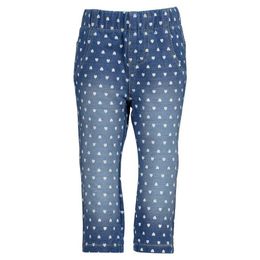Blue Seven Skinny-fit-Jeans Blue Seven Baby-Mädchen Jeggins mit Allover-Print