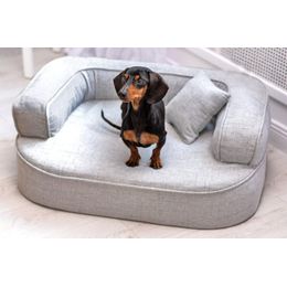 tierlando® Tierbett tierlando® Orthopädisches Hundesofa LOTTE VISCO PLUS Webstoff meliert