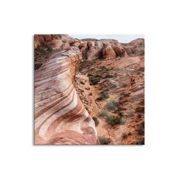 Pixxprint Glasbild Atemberaubender Grand Canyon