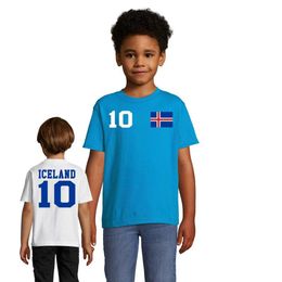 Blondie & Brownie Blondie & Brownie T-Shirt Kinder Island Iceland Sport Trikot Fußball Handball Meister WM EM