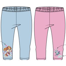 PAW PATROL Caprihose 2x Mädchen Caprihosen kurze Leggings Kinder Hose 98 104 110 116 128