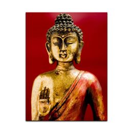 Bilderdepot24 Leinwandbild Buddha III