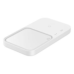 Samsung Wireless Charger Duo mit Adapter EP-P5400T Induktions-Ladegerät, weiß