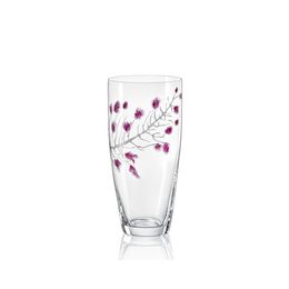Crystalex Dekovase Vase Sakura Kristallglas Tupfer Technik 250 mm oder 300 mm (1 Stk)
