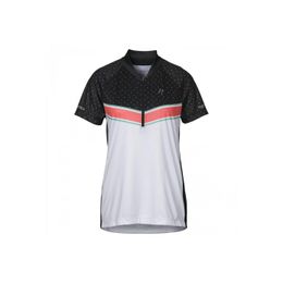 NAKAMURA Radtrikot Damen Fahrrad-Trikot Envie BLACK/RED LIGHT/WEIß