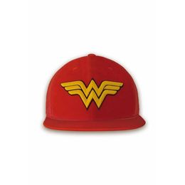 logoshirt Baseball Cap DC - Wonder Woman mit lizenzierter Stickerei, rot
