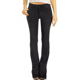be styled Bootcut-Jeans Bootcut Jeans mid waist mit cut out Hose