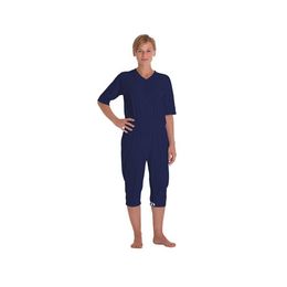 Suprima Umstandspyjama Pflegeoverall mit Rücken- & Beinreißverschluss kurz Suprima 4704 (1 tlg)