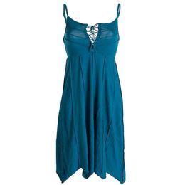 Vishes Sommerkleid Leichtes Sommerkleid mit verstellbaren Trägern Tunika