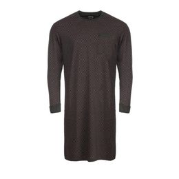 Normann Pyjama Herren Nachthemd langarm