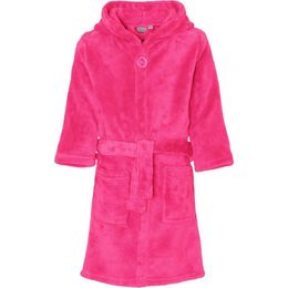 Playshoes Kinderbademantel Fleece-Bademantel uni