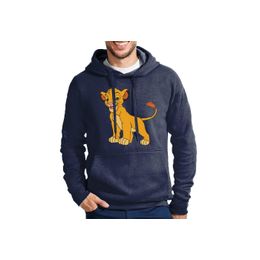 Blondie & Brownie Blondie & Brownie Hoodie Herren Simba Könige der Löwen Logo Löwe Mit Kapuze