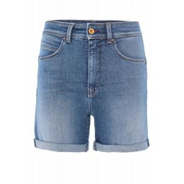 Salsa Stretch-Jeans Salsa JEANS SECRET GLAMOUR PUSH IN SHORTS mid blue used 123351.8503