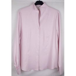 Eterna Klassische Bluse Eterna MODERN CLASSIC Langarm Flannel Bluse rosa 5133 D775.51