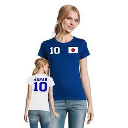 Blondie & Brownie Blondie & Brownie T-Shirt Damen Japan Asien Sport Trikot Fußball Weltmeister Meister WM