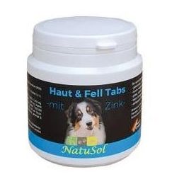 NatuSol Haut & Fell Tabs - mit Zink für Hunde
