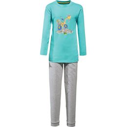 Erwin Müller Erwin Müller Pyjama Kinder-Schlafanzug Single-Jersey gemustert