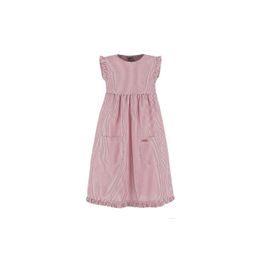 modAS Sommerkleid Kinder Kleid gestreift mit Rüschen