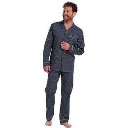 Robson Schlafanzug Herren Schlafanzug Web Ware (2 tlg) Baumwolle