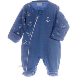 La Bortini Schlafoverall Strampler Overall mit Reißverschluss und Kratzschutz Baby Schlafanzug