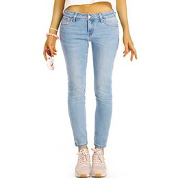 be styled Low-rise-Jeans Hüftjeans Skinny Hose