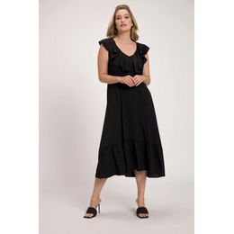 Ulla Popken Jerseykleid Midikleid