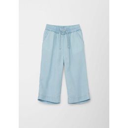 s.Oliver 5-Pocket-Jeans Jeans-Culotte / Loose Fit / Mid Rise / Wide Leg Waschung