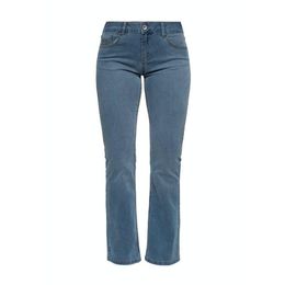 ATT Jeans Slim-fit-Jeans Brenda mit Schlag und dezneter Waschung